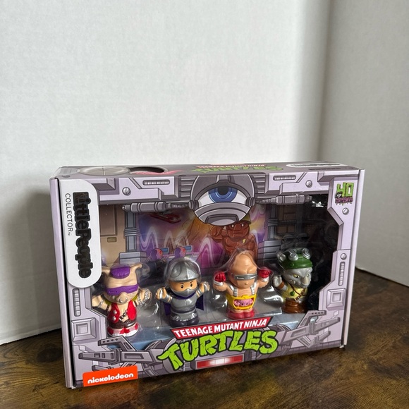 Mattel | Toys | Little People Tmnt Teenage Mutant Ninja Turtles 4th ...